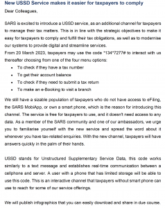 SARS Introduces a USSD Service – A New Way to Manage Your Tax Affairs ...